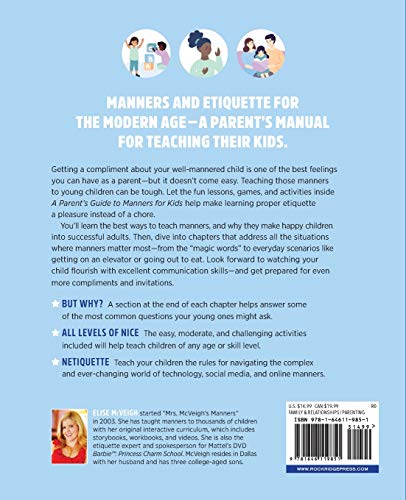 A Parent's Guide to Manners for Kids: Lessons, Games, and Activities for Home, School, and Beyond