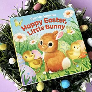 Happy Easter, Little Bunny Lift-a-Flap & Pop-Up Surprise Children's Board Book, Ages 2-6