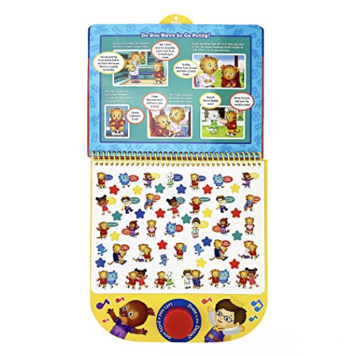 Daniel Tiger Potty Training Reward Chart, Potty Time With Daniel! Workbook Includes Stories, Activities, Stickers, and Sound Button! (Daniel Tiger's Neighborhood)