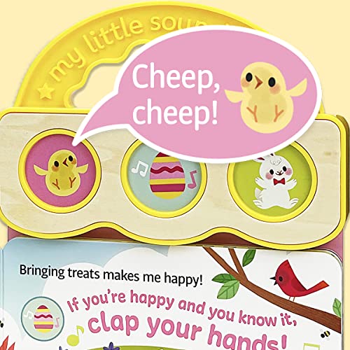 Happy Easter, Bunny! 3-Button Sound Board Book for Babies and Toddlers