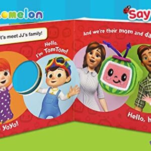 CoComelon Say Hello! Finger Puppet Board Book Ages 0-4