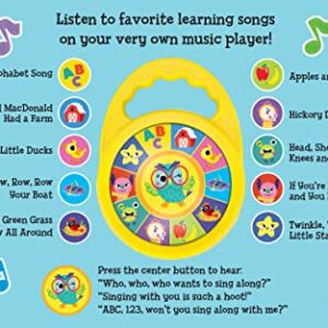 ABC 123 Sing, Read & Play - Children's Deluxe Music Player Toy and Board Book Set, Ages 1-5