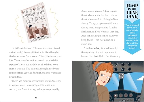 The Story of Amelia Earhart: An Inspiring Biography for Young Readers (The Story of Biographies)