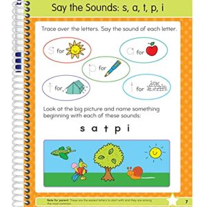 Wipe Clean Kindergarten Workbook for Kids Ages 5-6: All Subjects Including Writing, Math, Sight Words, Phonics, Reading, Addition and Subtraction, and More! Includes Dry Erase Marker