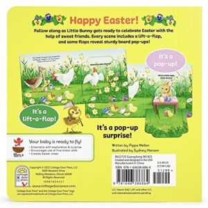 Happy Easter, Little Bunny Lift-a-Flap & Pop-Up Surprise Children's Board Book, Ages 2-6