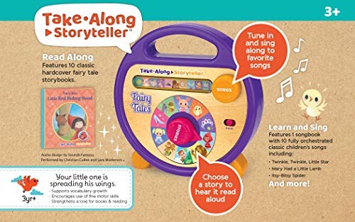 Fairy Tales Take Along Storyteller: Interactive Electronic Music Player/Reader with 11 follow-along books (Children's Interactive Story and Song Carry Along Player With Books)