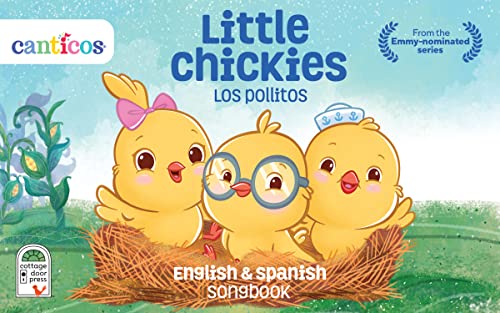 Canticos Little Chickies / Los Pollitos - Bilingual / Bilingüe 3-Button Sound Board Book for Babies and Toddlers (English and Spanish Edition)