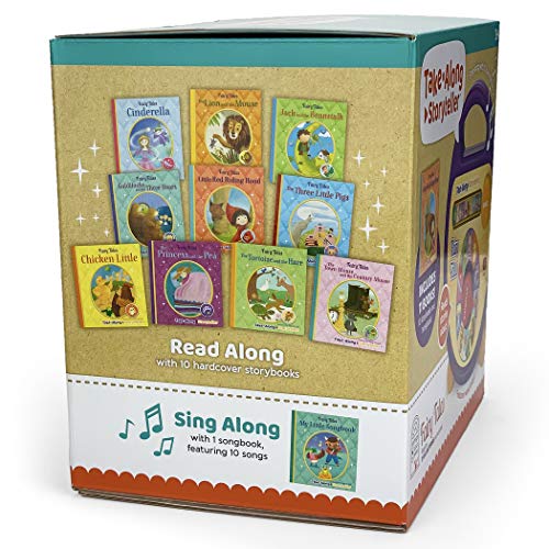 Fairy Tales Take Along Storyteller: Interactive Electronic Music Player/Reader with 11 follow-along books (Children's Interactive Story and Song Carry Along Player With Books)