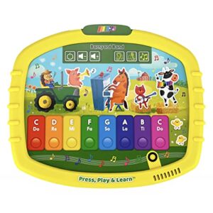 John Deere Kids Early Learning Activity Tablet - Read, Play, Press & Learn Electronic Activity Pad Reader With Removable Cards for Toddlers, ... & Answer Activity Desk (Press, Play & Learn)