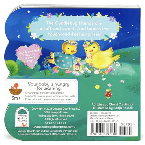 Touch & Feel: Good Night, Cuddlebug Lane: Baby & Toddler Touch and Feel Sensory Board Book