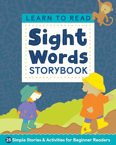 Learn to Read: Sight Words Storybook: 25 Simple Stories & Activities for Beginner Readers