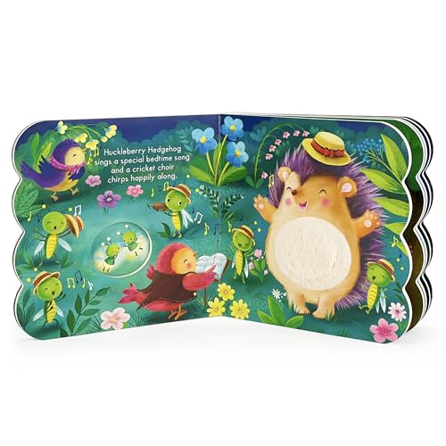 Touch & Feel: Good Night, Cuddlebug Lane: Baby & Toddler Touch and Feel Sensory Board Book