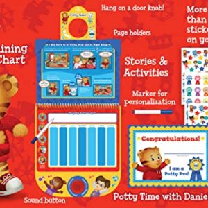 Daniel Tiger Potty Training Reward Chart, Potty Time With Daniel! Workbook Includes Stories, Activities, Stickers, and Sound Button! (Daniel Tiger's Neighborhood)