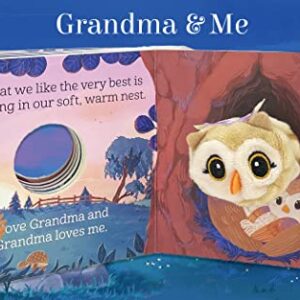 Grandma & Me Children's Finger Puppet Board Book, Ages 1-4