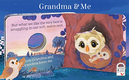 Grandma & Me Children's Finger Puppet Board Book, Ages 1-4