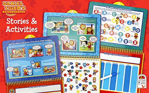 Daniel Tiger Potty Training Reward Chart, Potty Time With Daniel! Workbook Includes Stories, Activities, Stickers, and Sound Button! (Daniel Tiger's Neighborhood)