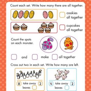 Kindergarten Math Workbook Ages 5 to 6: 75+ Activities Addition & Subtraction, Counting and Writing Numbers 1 to 20, Addition and Subtraction, ... Numbers, Count by 2s & More (Common Core)