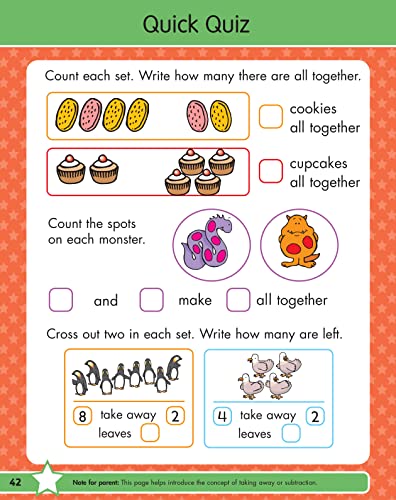 Kindergarten Math Workbook Ages 5 to 6: 75+ Activities Addition & Subtraction, Counting and Writing Numbers 1 to 20, Addition and Subtraction, ... Numbers, Count by 2s & More (Common Core)