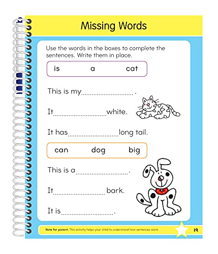 Wipe Clean Preschool Workbook for Kids Ages 3-5: Activities including Early Math, Letter and Number Tracing, First Phonics, Counting, Pen Control and More! Includes Dry Erase Marker