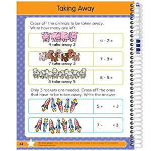 Wipe Clean Kindergarten Workbook for Kids Ages 5-6: All Subjects Including Writing, Math, Sight Words, Phonics, Reading, Addition and Subtraction, and More! Includes Dry Erase Marker