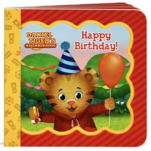 d​aniel tiger happy birthday​: little bird greetings, greeting card board book with personalization flap, gifts for birthdays