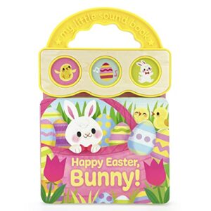 happy easter, bunny! 3-button sound board book for babies and toddlers