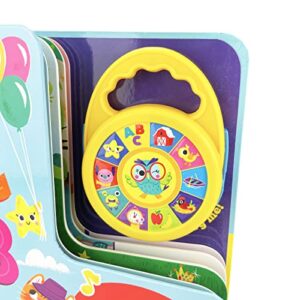 ABC 123 Sing, Read & Play - Children's Deluxe Music Player Toy and Board Book Set, Ages 1-5