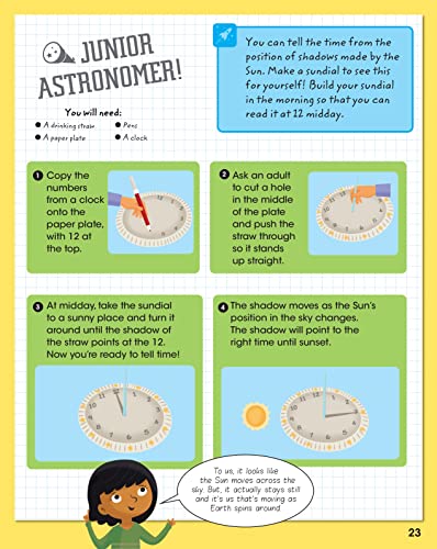 Explore Space, Stars, and Planets: Activity and Fact Book for Kids Ages 5-9: Activities Including Experiments, Diagrams, Mazes, Coloring, Dot-to-Dots, and More (Gold Stars Series)