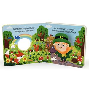 Happy Leprechaun Finger Puppet Plush St. Patrick's Day Board Book Ages 0-4 (Finger Puppet Board Book)