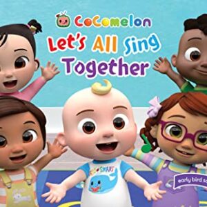 Cocomelon Let's All Sing Together 5-Button Song Book: Sing and Read Toy Book with JJ and Friends