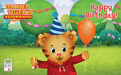 D​aniel Tiger Happy Birthday​: Little Bird Greetings, Greeting Card Board Book with Personalization Flap, Gifts for Birthdays