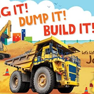 Dig It! Dump It! Build It! 10-Button Sound Book for Little Construction Lovers, Ages 2-7