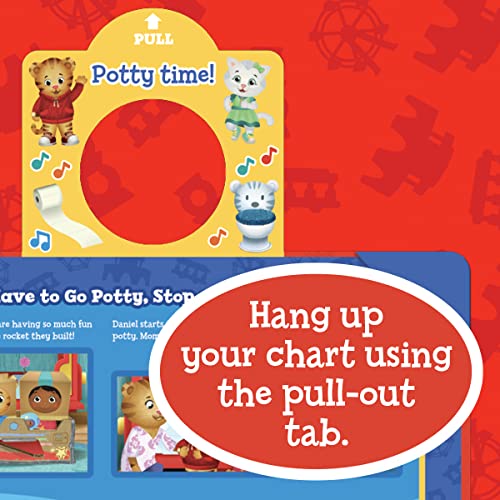 Daniel Tiger Potty Training Reward Chart, Potty Time With Daniel! Workbook Includes Stories, Activities, Stickers, and Sound Button! (Daniel Tiger's Neighborhood)