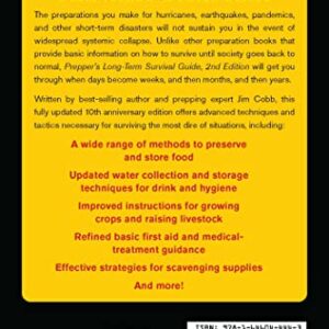 Prepper's Long-Term Survival Guide: 2nd Edition: Food, Shelter, Security, Off-the-Grid Power, and More Lifesaving Strategies for Self-Sufficient Living (Expanded and Revised) (Books for Preppers)