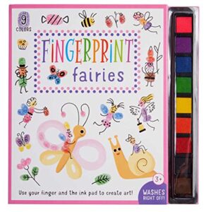 fingerprint fairies: (kid's activity books, art books for kids, fairy craft books) (iseek)