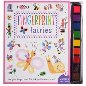 Fingerprint Fairies: (Kid's Activity Books, Art Books for Kids, Fairy Craft Books) (iSeek)