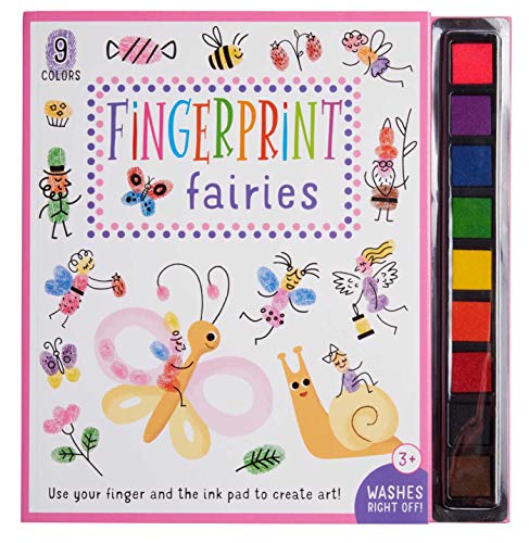 Fingerprint Fairies: (Kid's Activity Books, Art Books for Kids, Fairy Craft Books) (iSeek)