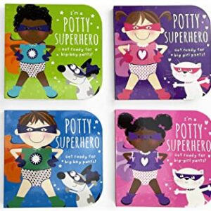 I'm a Potty Superhero: Get Ready For Big Girl Pants! Children's Potty Training Board Book