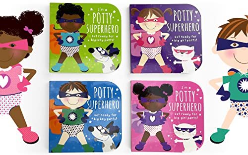 I'm a Potty Superhero: Get Ready For Big Girl Pants! Children's Potty Training Board Book