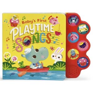 playtime songs - interactive children's song book with 6 sing-along tunes