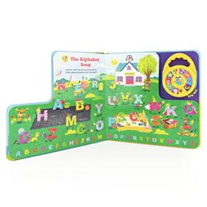 ABC 123 Sing, Read & Play - Children's Deluxe Music Player Toy and Board Book Set, Ages 1-5