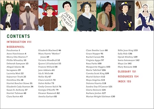 50 Fearless Women Who Made American History: An American History Book for Kids