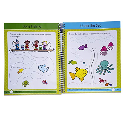 Wipe Clean Letter Tracing Workbook for Preschool Kids Ages 3-5: Practice Pen Control, the Alphabet, Handwriting, Wipe Off Pen Included (Gold Star Series)