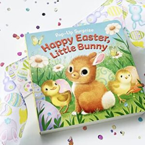 Happy Easter, Little Bunny Lift-a-Flap & Pop-Up Surprise Children's Board Book, Ages 2-6