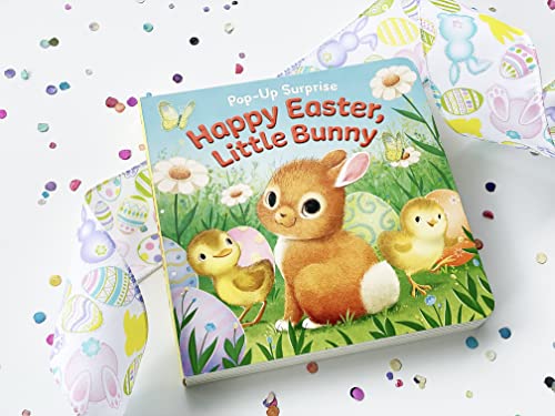 Happy Easter, Little Bunny Lift-a-Flap & Pop-Up Surprise Children's Board Book, Ages 2-6