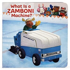 Zamboni Stories on Ice- Wheeled Board Book Set, 3-Book Gift Set With Rolling Truck Slipcase for Toddlers Ages 1-5 (Roll & Play Stories)