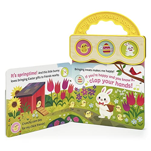 Happy Easter, Bunny! 3-Button Sound Board Book for Babies and Toddlers