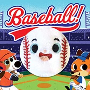 Baseball! Children's Finger Puppet Board Book for Babies and Toddlers