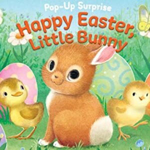 Happy Easter, Little Bunny Lift-a-Flap & Pop-Up Surprise Children's Board Book, Ages 2-6