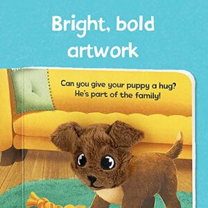 Puppy Love Finger Puppet Board Book for Little Dog Lovers, Ages 1-4 (Children's Interactive Finger Puppet Board Book)